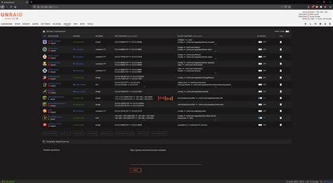 docker tab loads endlessly and wont let me remove or edit any dockers