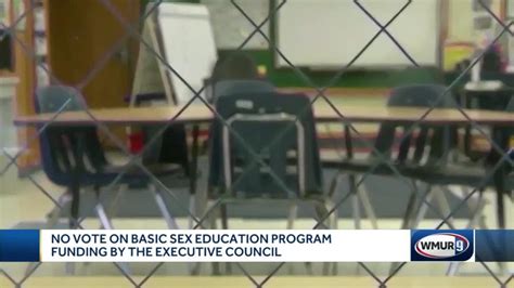 No Vote On Basic Sex Education Program Funding By Executive Council