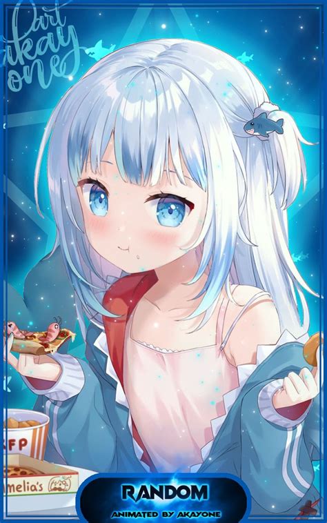 Gawr Gura Animated Steam Artwork