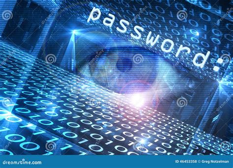 Cyber Security Threat Stock Illustration Image 46453358