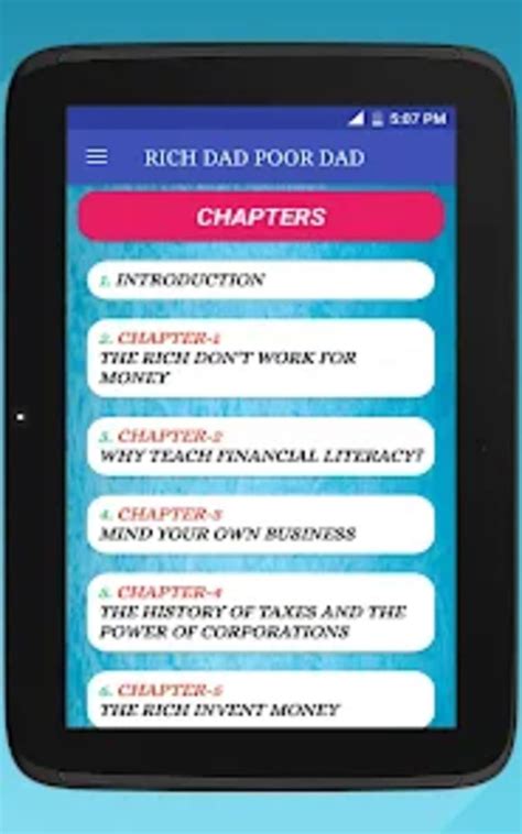 Rich Dad Poor Dad Summary For Android Download