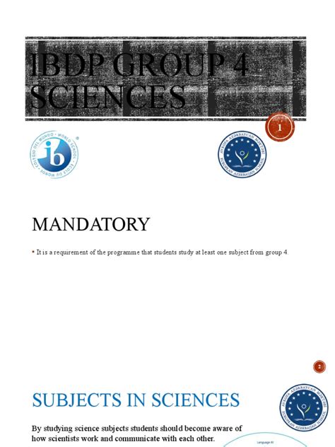 Ibdp Sciences Pdf Science Cognition