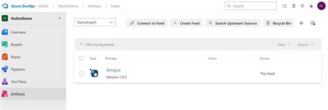 Private NuGet Repository With Azure DevOps Artifacts