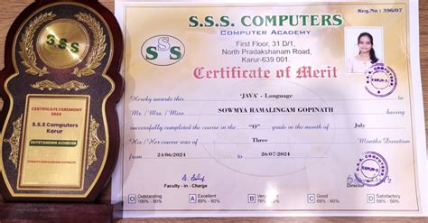 sowmya gopinath on linkedin java programming achievement