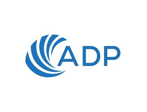 Adp Abstract Business Growth Logo Design On White Background Adp