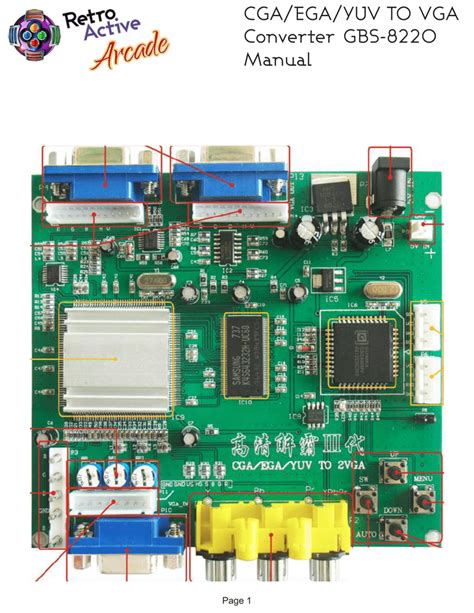 Rgb To Vga Converter Circuit Schematic Circuit Diagram