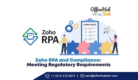 zoho rpa and compliance meeting regulatory requirements