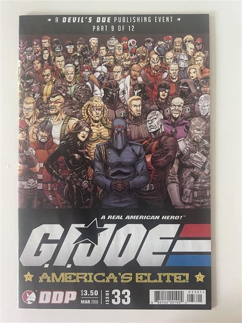 Gi Joe Elite Devils Due Issue 33 Comic Book