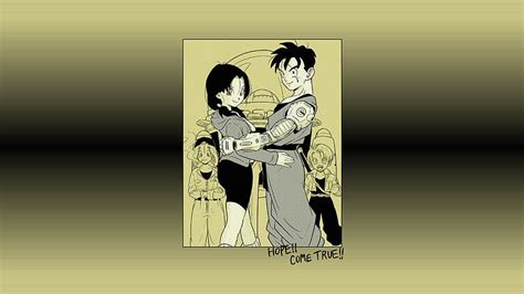 드래곤볼 부르마 그라데이션 흑발 흑발 장발 단발 캅셀 코퍼레이션 프레임 손오반 비델 트랭크스 캐릭터 퓨처트렁크 Hd 배경 화면