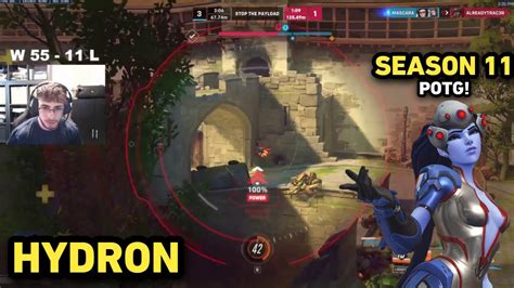 Potg 🤯 Hydron Dominates As Widowmaker On Eichenwalde Overwatch 2