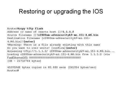Copy Tftp Flash Command Vetrts