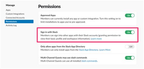 Error “sign In With Slack” Pushmetrics Documentation