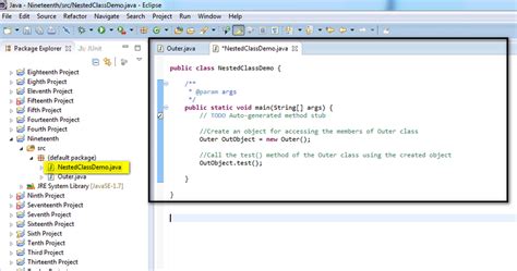 Selenium By Arun 93 Nested Classes