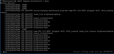 adb 查看电池状态信息。 adb shell dumpsys battery set status 1 csdn博客