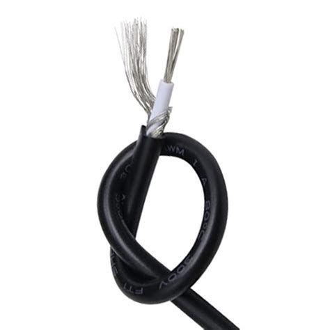Shielded Wire Single Core Signal Cable Ul1185 12awg Audio Pvc 1core Electronic Copper Shielding