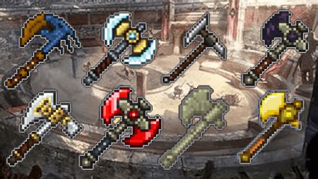 More Axe Minecraft Addon