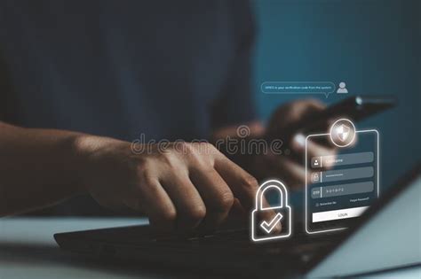 Login User Cyber Security In Two Step Verification Identification
