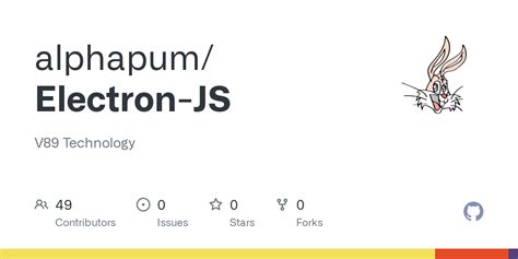 Github Alphapum Electron Js V Technology