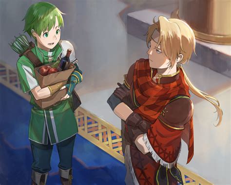 Gordin And Jeorge Fire Emblem And 2 More Drawn By Kyufe Danbooru