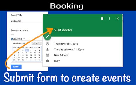 Form To Calendar Google Workspace Marketplace