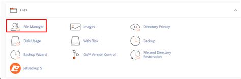 How To Upload A File With Cpanel File Manager Greencloud Documentation