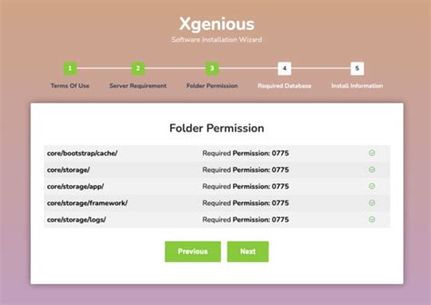 Installation Process Documentation Xgenious