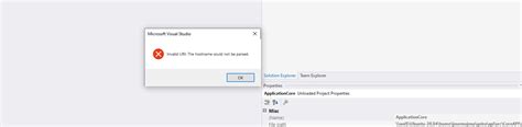 Wsl 2 The Hostname Could Not Be Parsed Unable To Load Csproj From Inside Wsl · Issue 4308