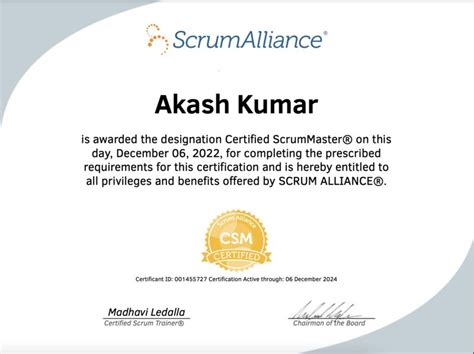 Akash Kumar On Linkedin Learning Salesforce Certifiedscrummaster
