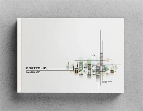 Architecture Portfolio En Behance Portfolio Cover Design