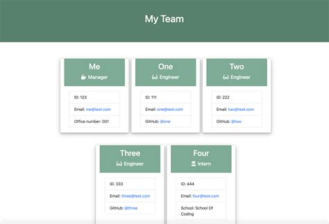 Github Tamzincteam Profile Generator