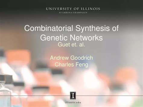 Ppt Combinatorial Synthesis Of Genetic Networks Powerpoint