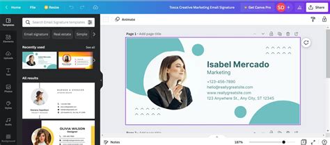 How To Create An Email Signature Using Canva