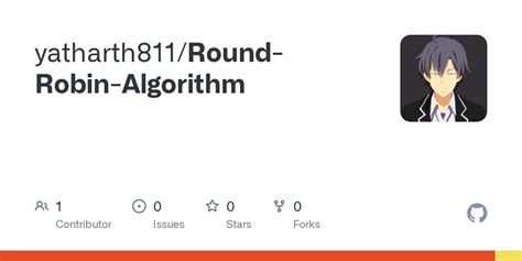 Github Yatharth811round Robin Algorithm