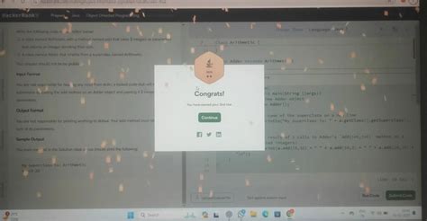 Java Coding Hackerrank Softwaredevelopment Learning Ramya V
