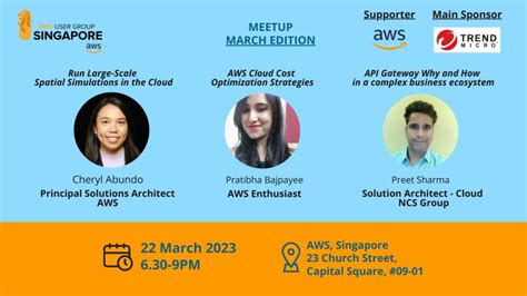 Aws User Group Singapore On Linkedin Awsugsg Awsusergroupsingapore Aws Awscommunity
