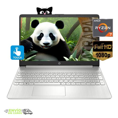 Notebook Hp Ef Amd Ryzen Ssd Ddr Touch Windows Atrapa Tu Descuento