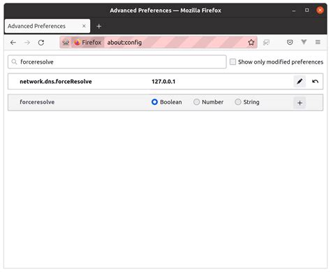 Firefox Altering Hostname Ip Mapping Within A Browser Server Fault