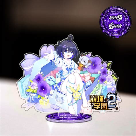 M H Nh Honkai Impact Kiana Kaslana Raiden Mei Rd Standee C C Nh N V T Game Anime Trang Tr G C