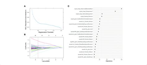 Feature Selection Using The Least Absolute Shrinkage And Selection Download Scientific