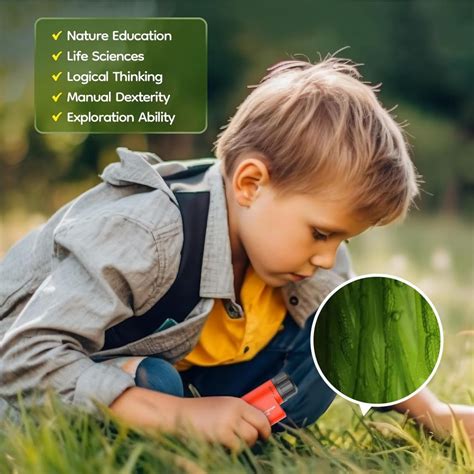 Mini Handheld Microscope 60x 120x Kandf Concept