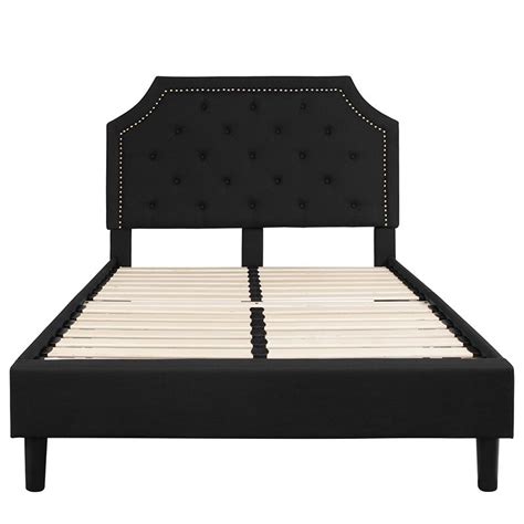 Flash Furniture Brighton Full Size Tufted Upholstered Platform Bed In