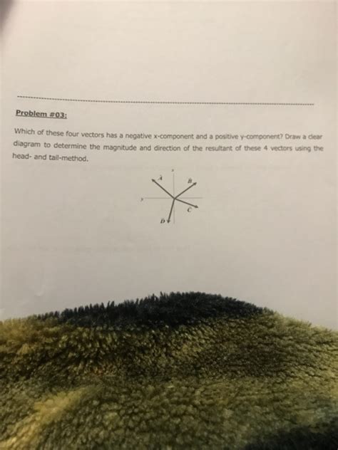 Solved Problem Which Of These Four Vectors Has A Chegg
