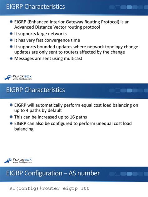 19 04 Eigrp The Enhanced Interior Gateway Routing Protocol Pdf