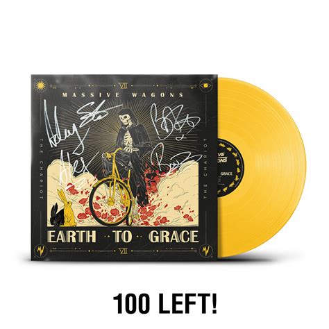 Massive Wagons Earth To Grace Signed Yellow Vinyl And Download