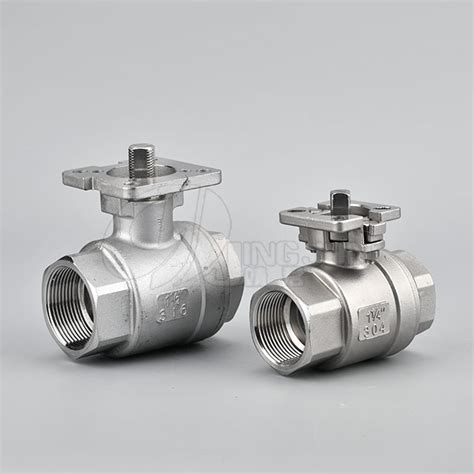 2pc High Platform Threaded Ball Valveproductsjingjun Valve Co Ltd