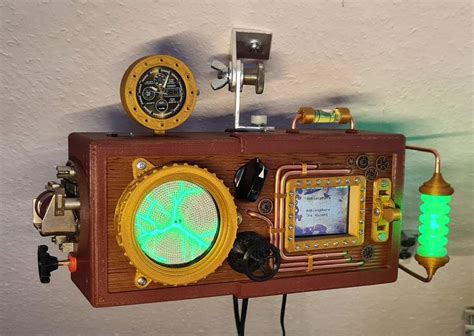 Steampunk Radio By Megacadler Download Free Stl Model