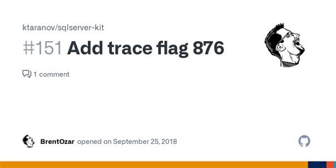 Add Trace Flag 876 Issue 151 Ktaranov Sqlserver Kit GitHub