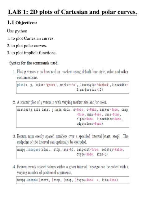 Lab 1 Pdf Exponential Function Function Mathematics