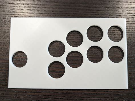 Arcade Stick Layout Stencil Gaming Controller Template Etsy