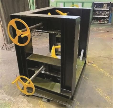 طراحی و ساخت ساپورت ویژه دمونتاژ و مونتاژ سیلندرهای هیدرولیک